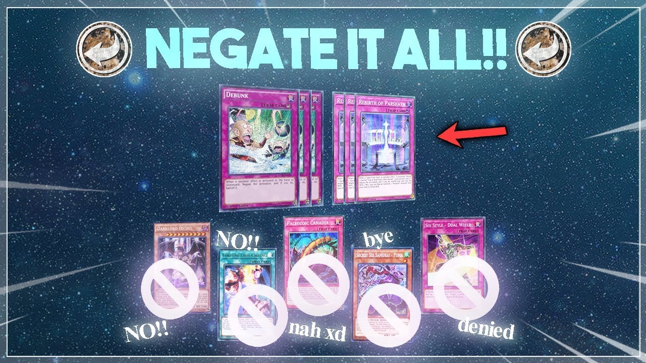 Rule Book: Part 6: Guide to Negate types Master Duel | Yu-Gi-Oh! Master ...